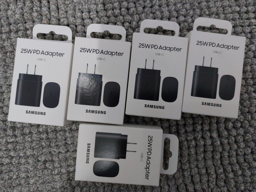 Samsung 25W Adapter USB-C - Sealed Box /ORIGINAL on Carousell