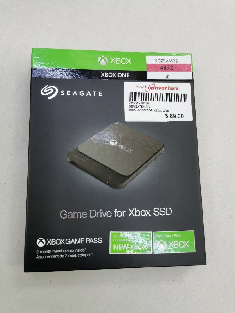Seagate 500gb SSD For XBOX ONE, Computers & Tech, Parts & Accessories ...