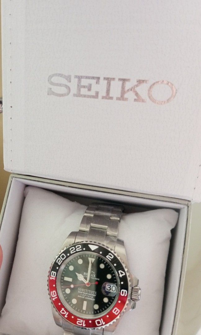 Seiko Relax Spoof Watch, Men's Fashion, Watches & Accessories, Watches ...