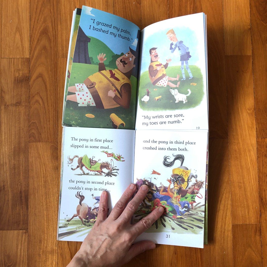 Set of 9 Rigby Star, Reading Bee and Usborne First Reading English ...