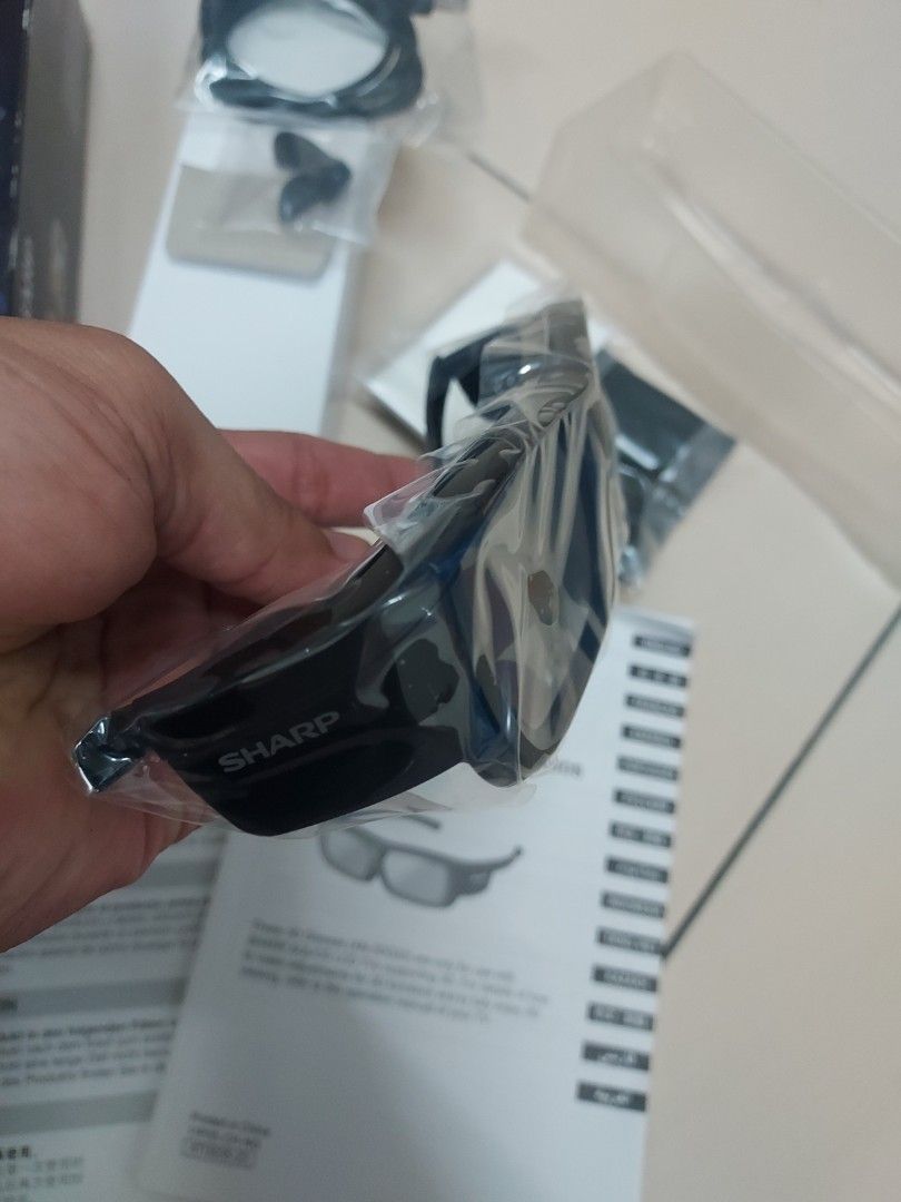 SHARP 3D GLASSES, TV & Home Appliances, TV & Entertainment, TV Parts ...