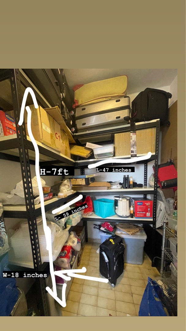 Shelving unit, Furniture & Home Living, Furniture, Shelves, Cabinets ...