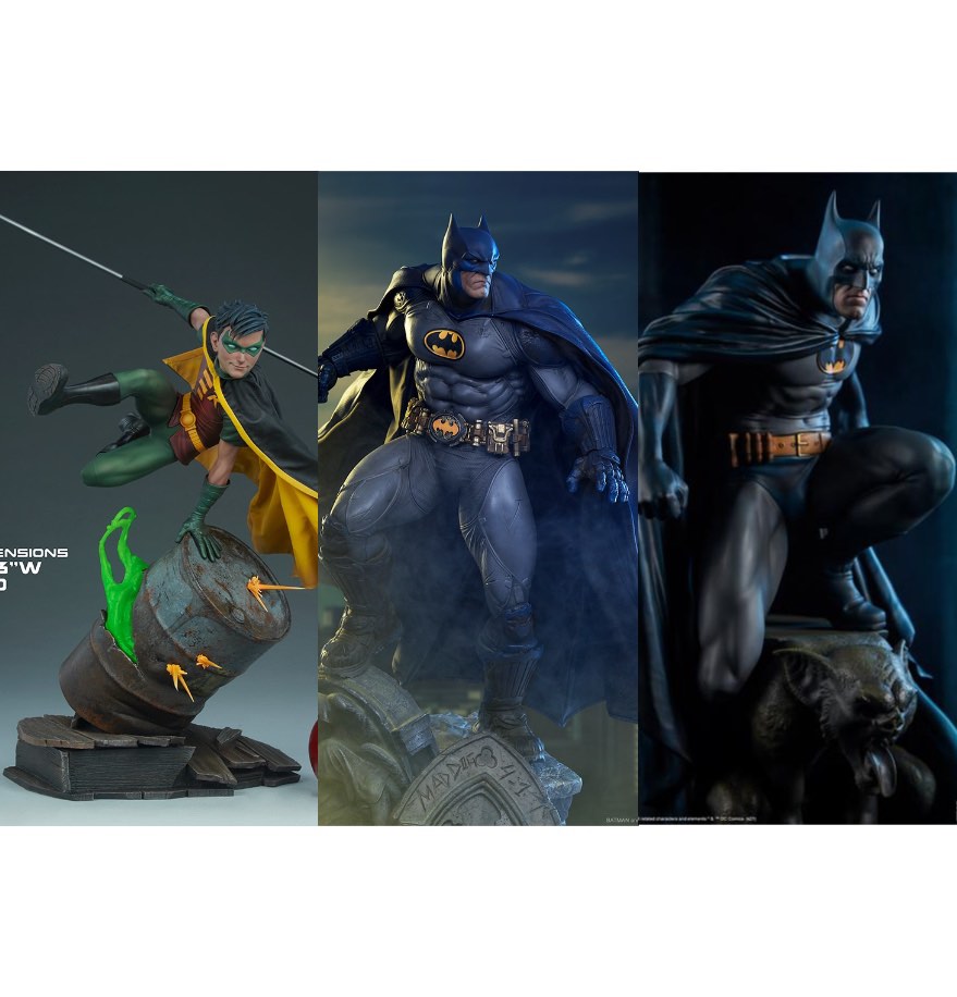 Sideshow Collectibles - Batman and Robin Bundle - Dc Comics, Hobbies ...