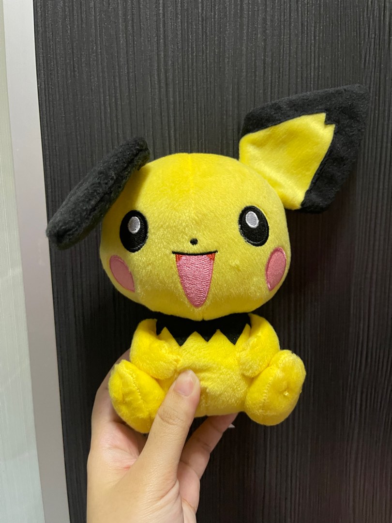 Small Pichu plushie, Hobbies & Toys, Toys & Games on Carousell