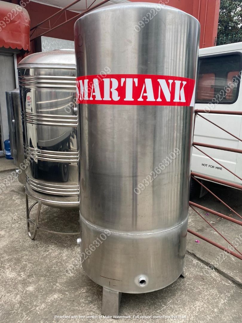 Smartank Stainless Steel Pressure Tank 220 Gallons on Carousell