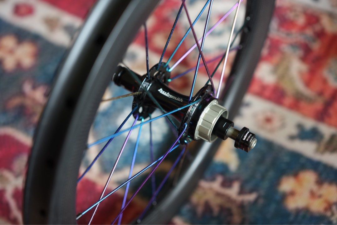 SMC carbon rims with hubsmith hubs for Brompton and alike, Sports ...