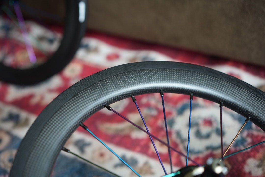 SMC carbon rims with hubsmith hubs for Brompton and alike, Sports ...