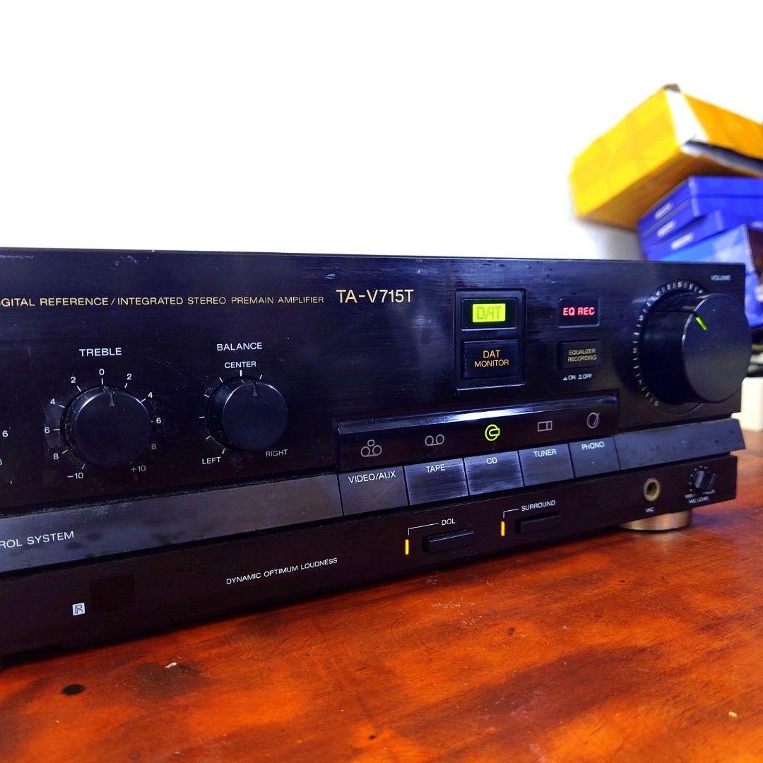 Sony Reference Amplifier TA-V715T | Serene Digital Reference Integrated ...