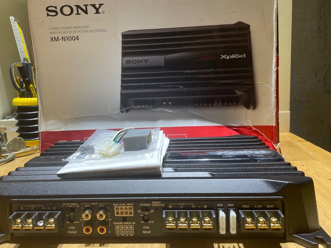 SONY Stereo Power Amplifier, Audio, Soundbars, Speakers & Amplifiers on ...