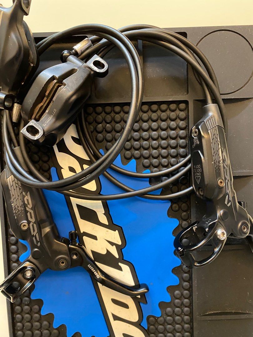 SRAM Code R 4 Piston Brake, Sports Equipment, Bicycles & Parts, Parts & Accessories on Carousell