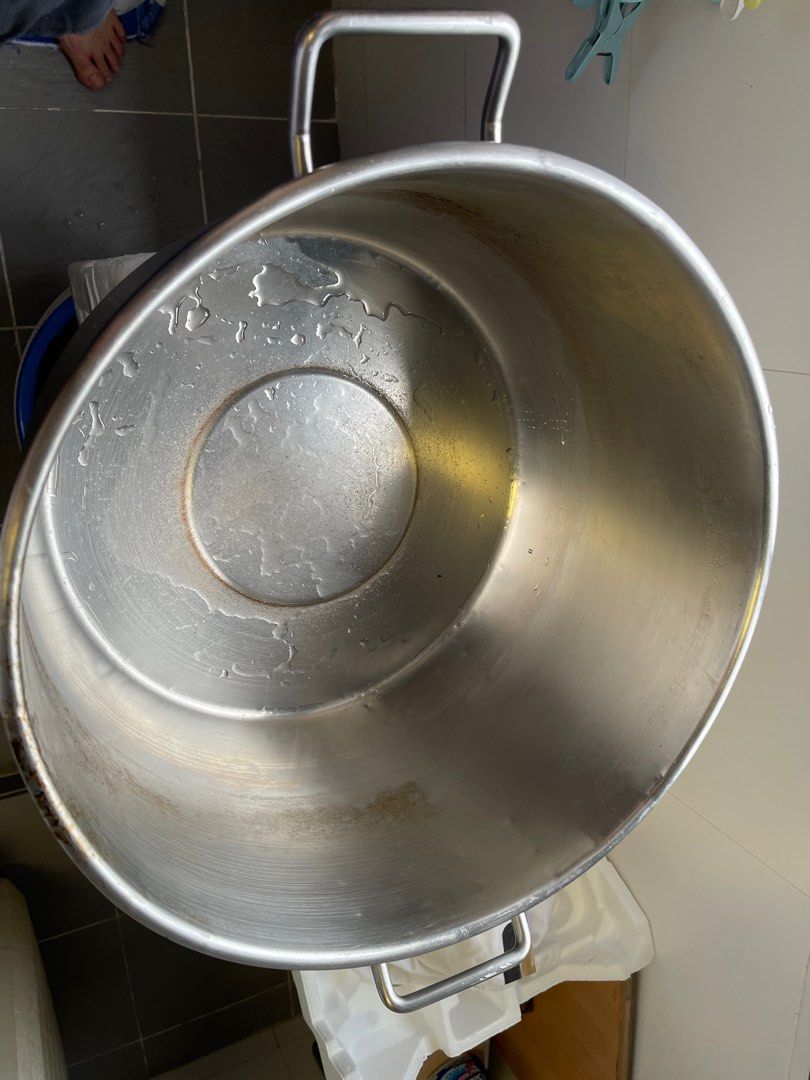 Thick Stainless steel cooking pot (40cm), Furniture & Home Living ...