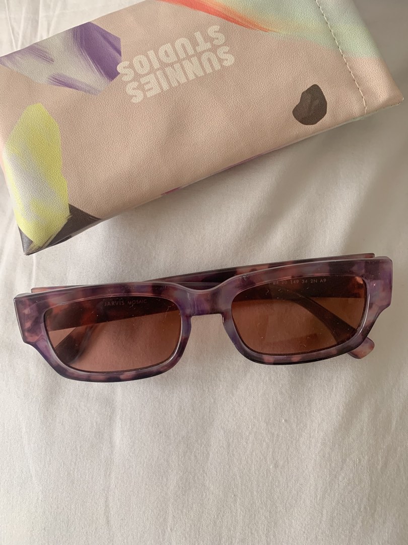 sunnies : purple jarvis shades, Women's Fashion, Watches & Accessories ...