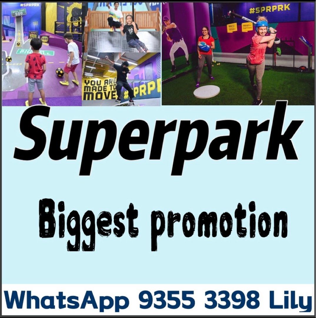Superpark Singapore promotions now, Tickets & Vouchers, Local ...