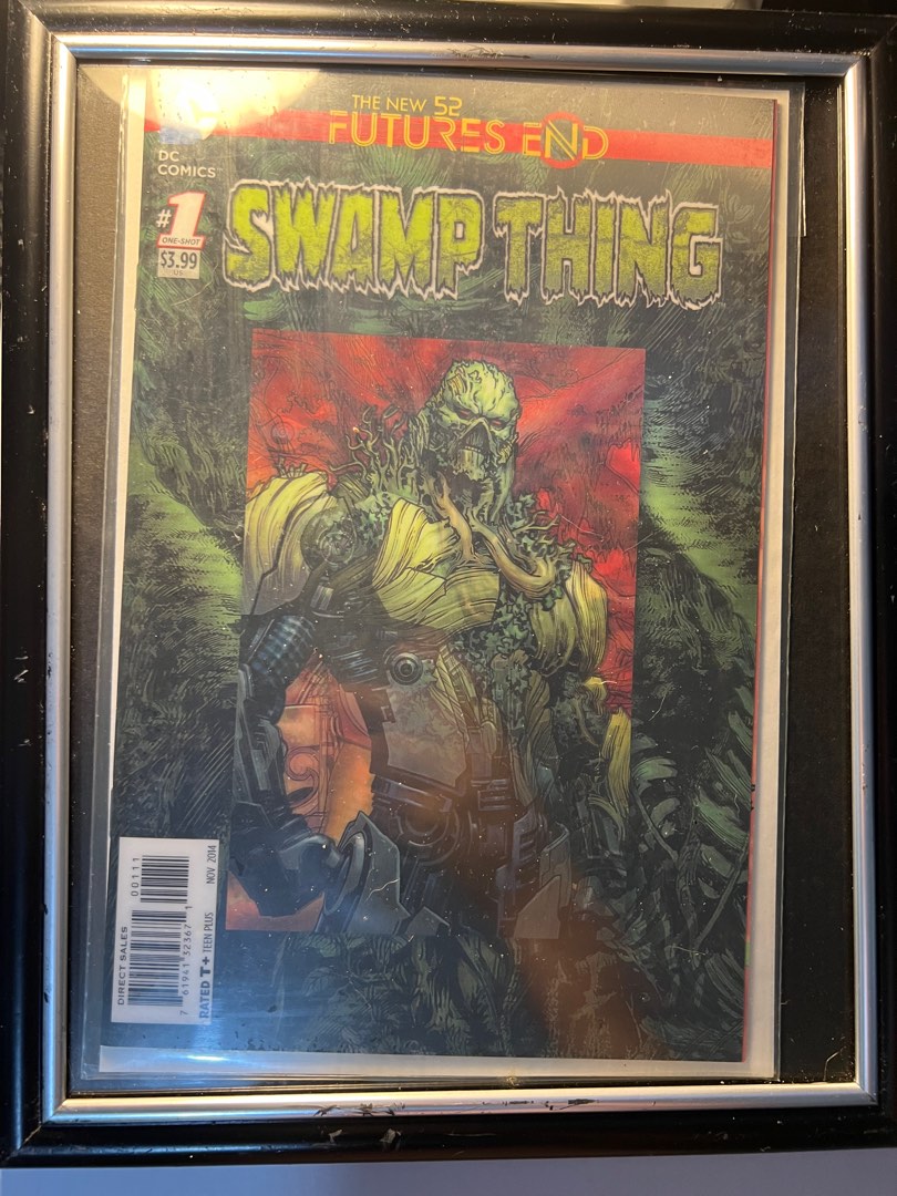 Swamp Thing #1 Futures End One Shot Lenticular Cover, Hobbies & Toys ...