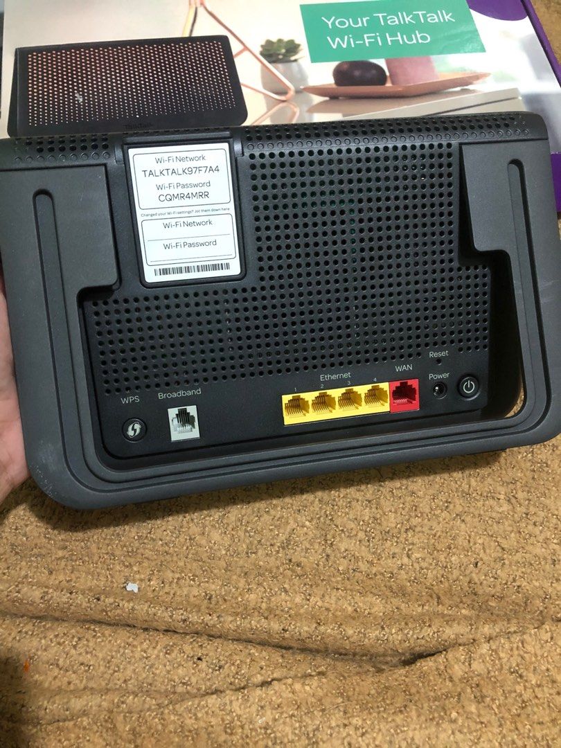 TalkTalk wifi hub, Computers & Tech, Parts & Accessories, Networking on ...