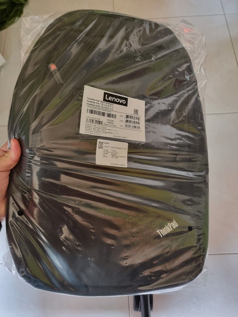 Targus Lenovo ThinkPad 15.6 inch basic backpack, Men's Fashion, Bags ...