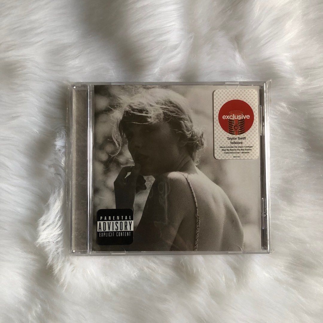 taylor swift - folklore (target exclusive) cd, Hobbies & Toys, Music ...