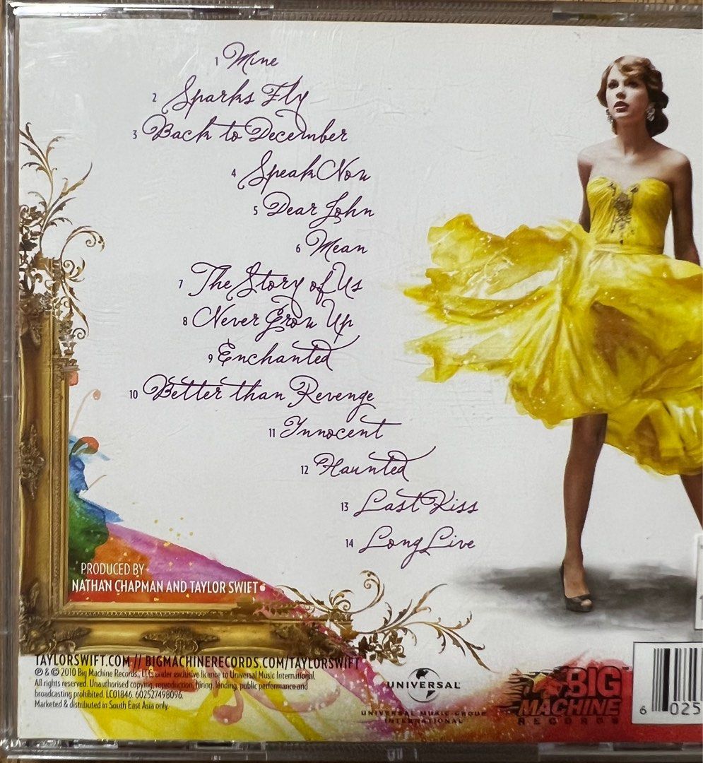 Taylor Swift CDs, Hobbies & Toys, Music & Media, CDs & DVDs on Carousell