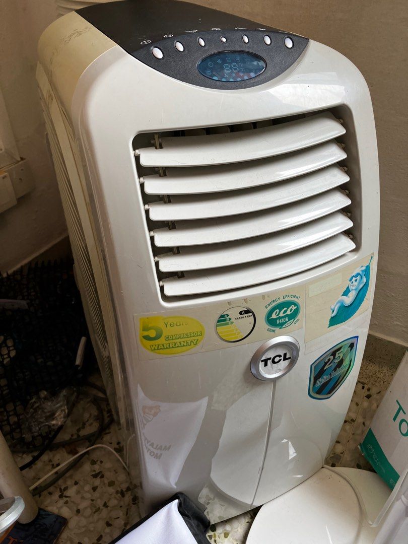 TCL portable aircon, TV & Home Appliances, Air Conditioners & Heating ...