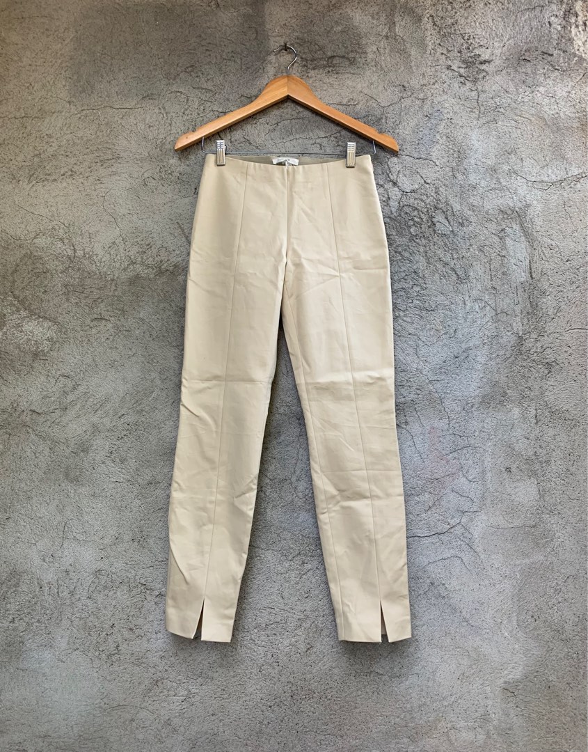 THE ROW FRONT SLIT SLIM PANTS, Women's Fashion, Bottoms, Other Bottoms ...
