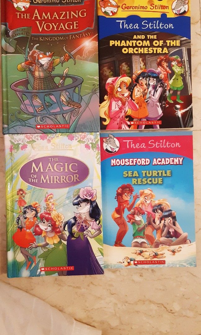 Thea Stilton & Geronimo Stilton Books, Hobbies & Toys, Books ...