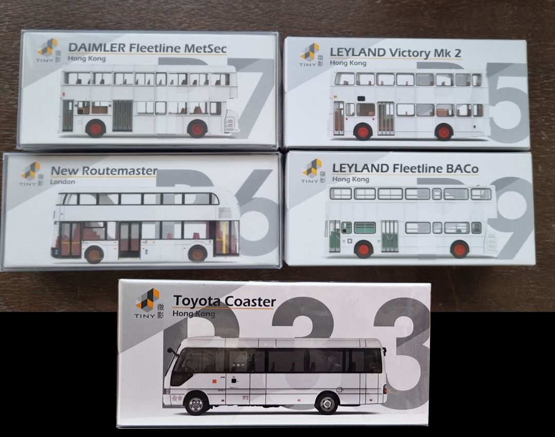 Tiny HK - Routemaster London SG / Leyland / Daimler / Double Decker ...