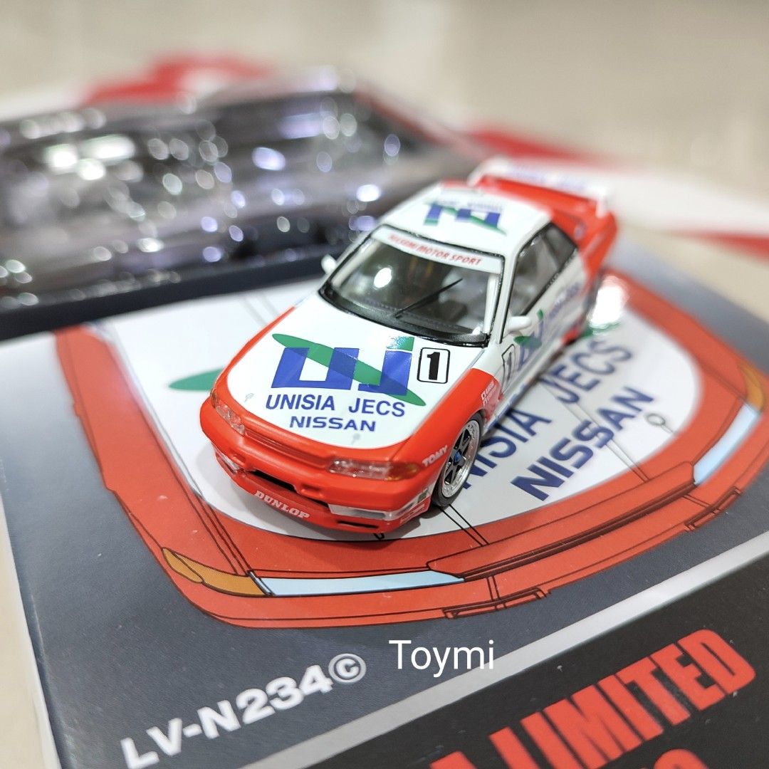 Tomica TLVN Nissan Skyline GTR R32 Team Unisia Jecs, Hobbies & Toys ...