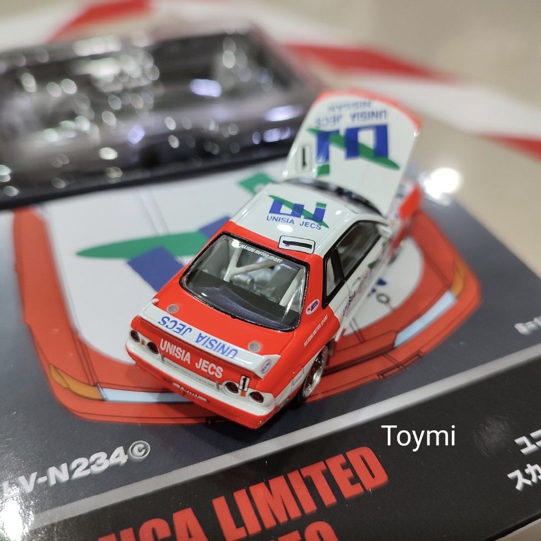 Tomica TLVN Nissan Skyline GTR R32 Team Unisia Jecs, Hobbies & Toys ...