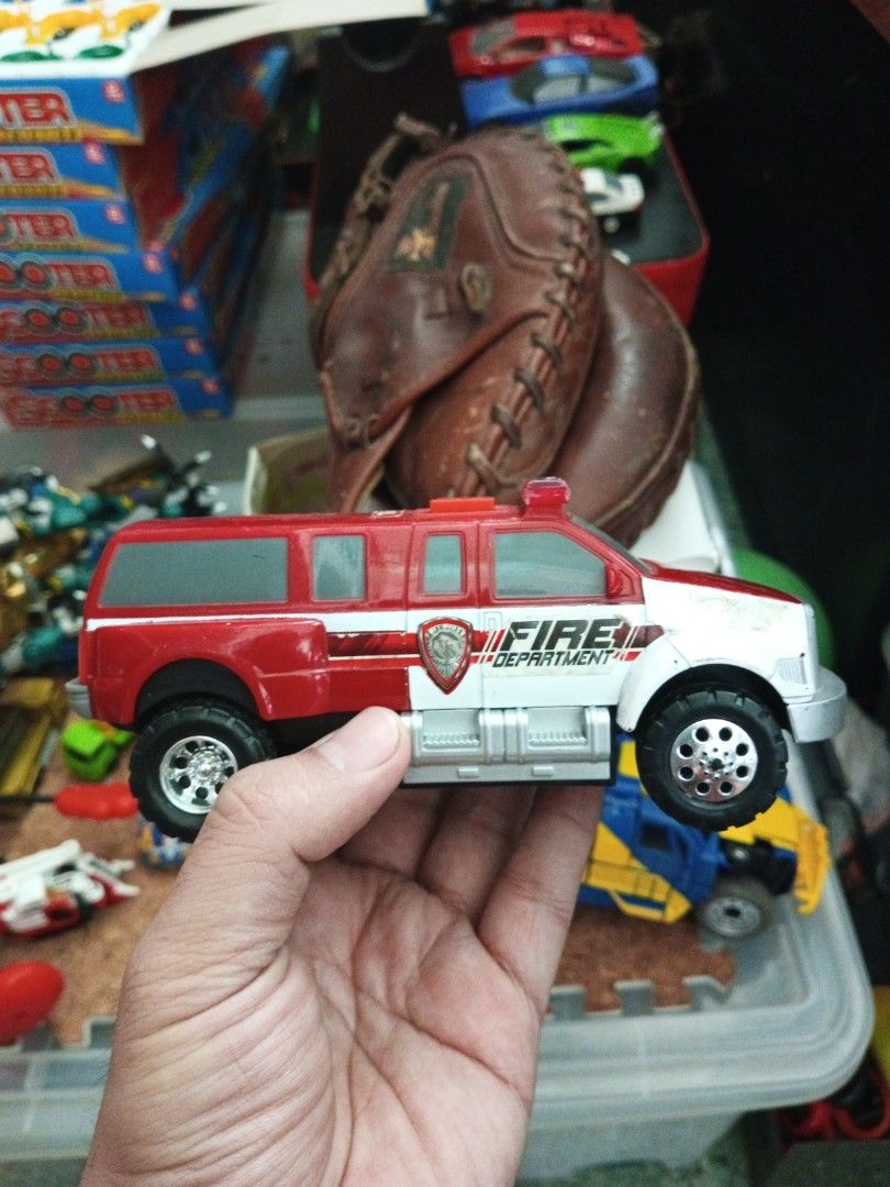 Tonka fire department SUV, Hobbies & Toys, Toys & Games on Carousell