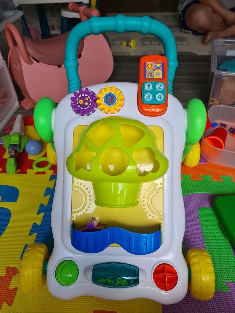 Top Tots Sort N Play Walker, Babies & Kids, Infant Playtime on Carousell