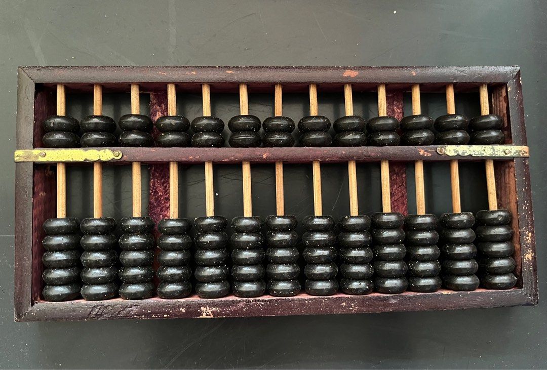 Traditional Advanced Wooden Abacus, Hobbies & Toys, Stationery & Craft ...