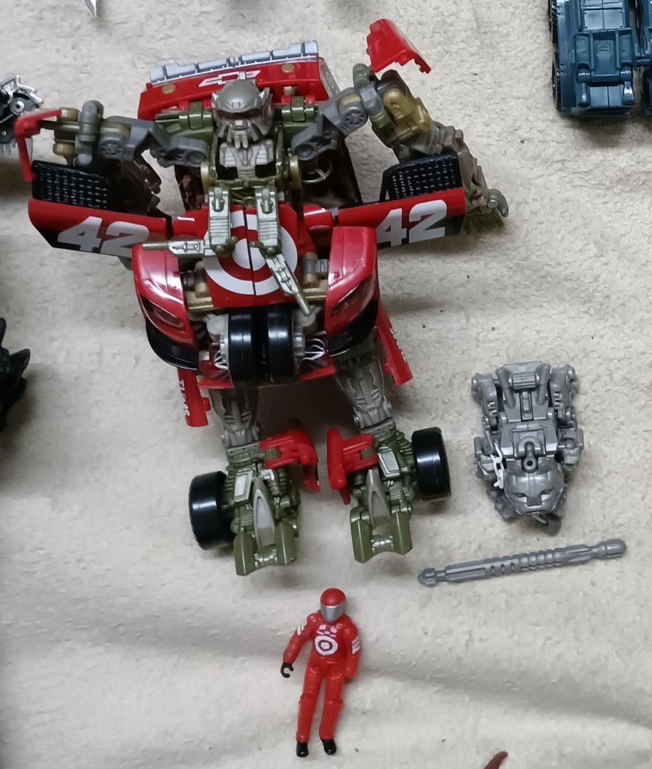 Authentic Transformers Human Alliance Leadfoot dotm Dark of the moon ...