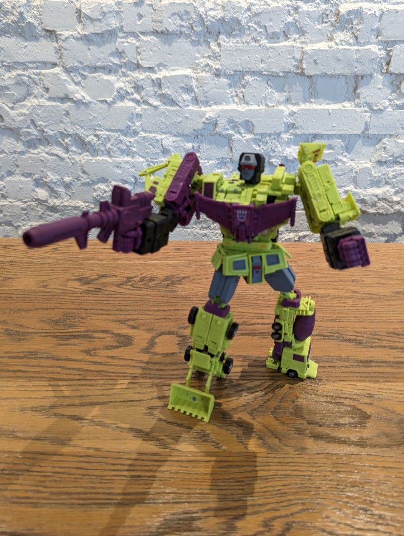 Transformers Magic Square Devastator MS-B37 Shovel (Scrapper), MS-B38 ...