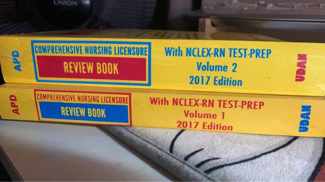 UDAN Comprehensive Nursing Licensure Review Book, Hobbies & Toys, Books ...