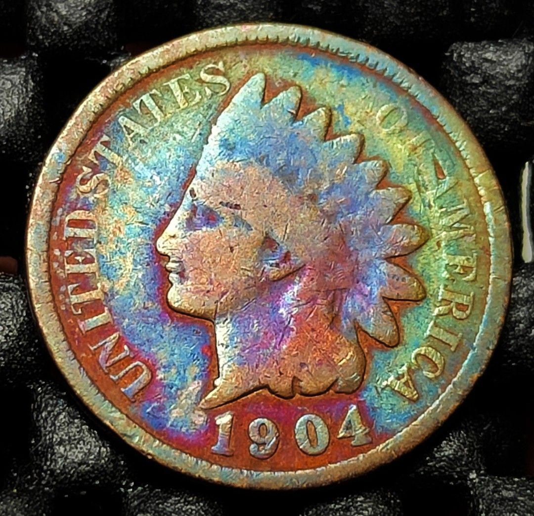 US Tone Coin 1904 Indian Head VG, Hobbies & Toys, Memorabilia ...