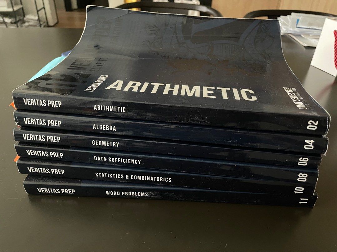 Veritas GMAT Prep books - quant only, Hobbies & Toys, Books & Magazines ...