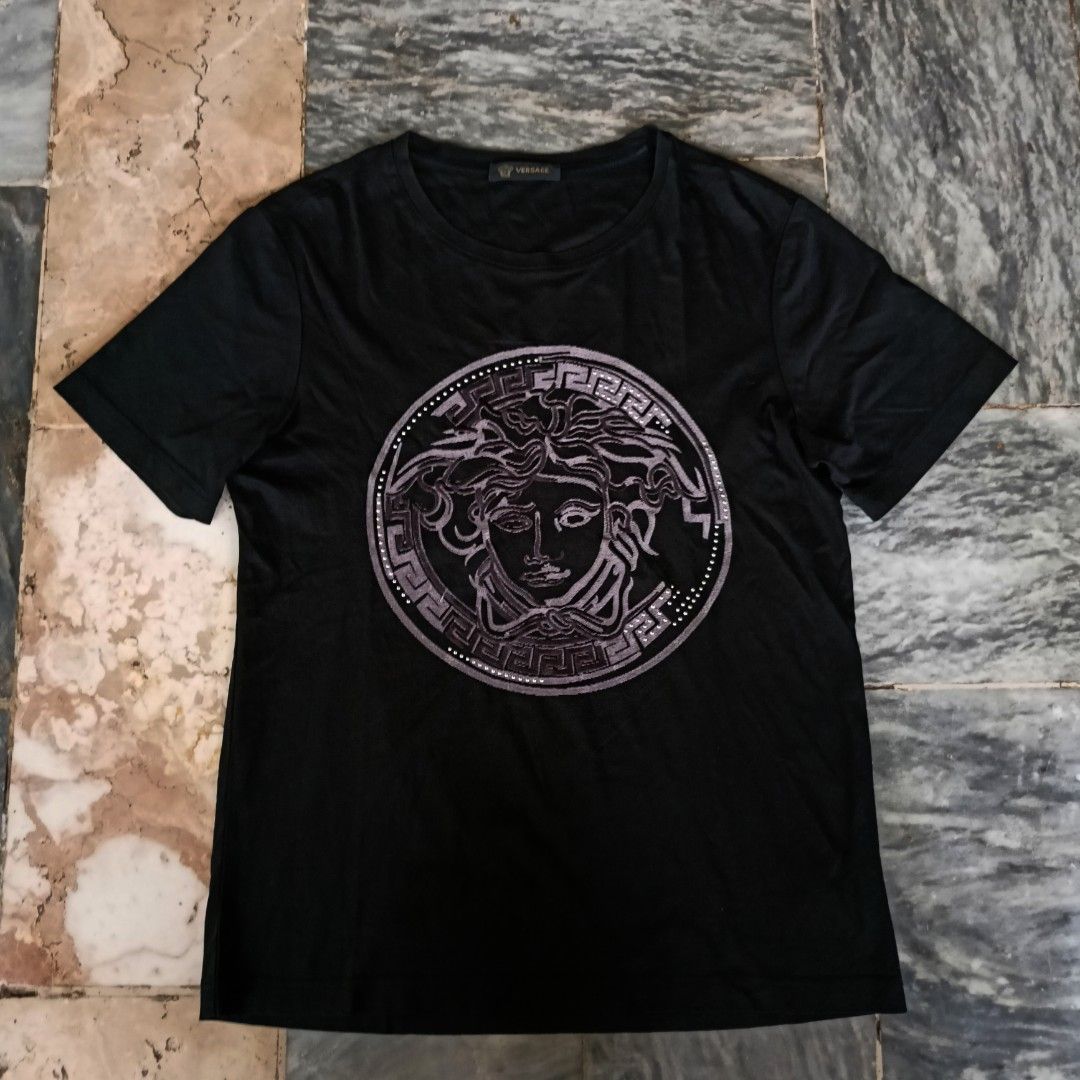 VERSACE SHIRT, Men's Fashion, Tops & Sets, Tshirts & Polo Shirts on ...