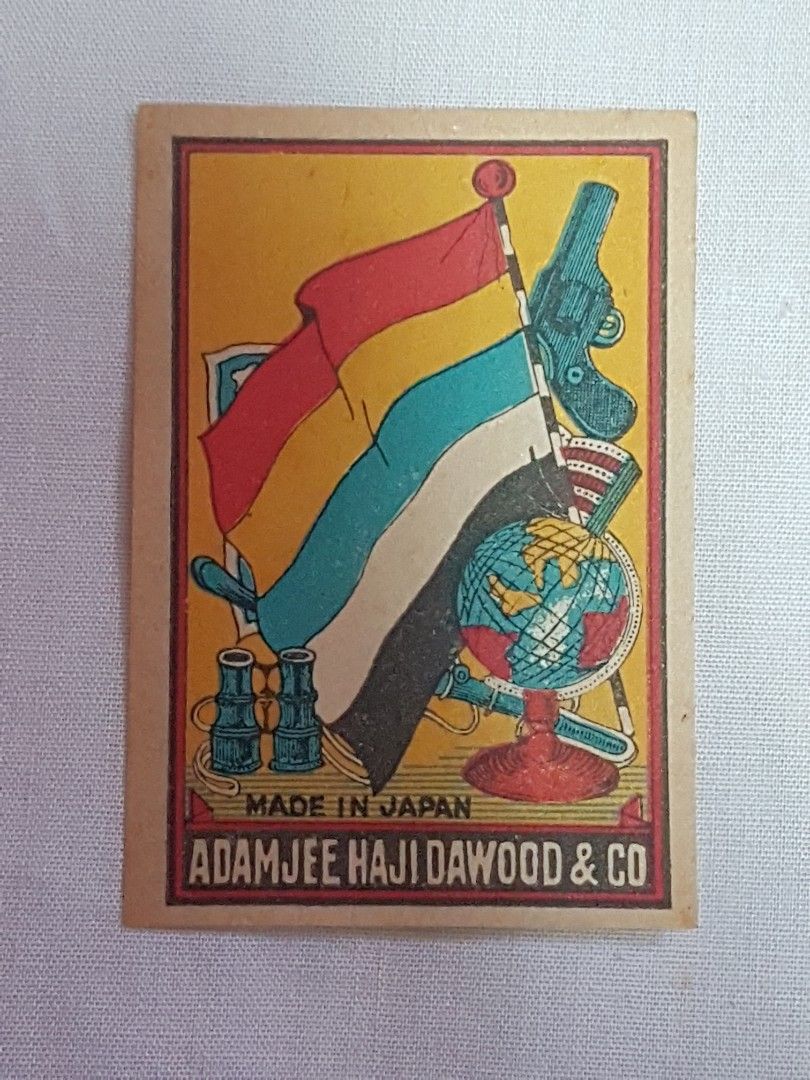 Vintage China Matchbox Paper Label Flag & Globe, Hobbies & Toys ...