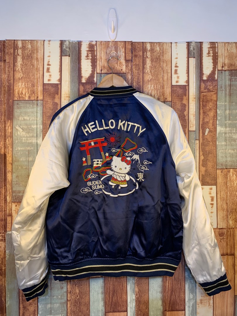 Vintage Hello Kitty Buden Sumo Sukajan Jacket Diamond Stitch, Men's ...