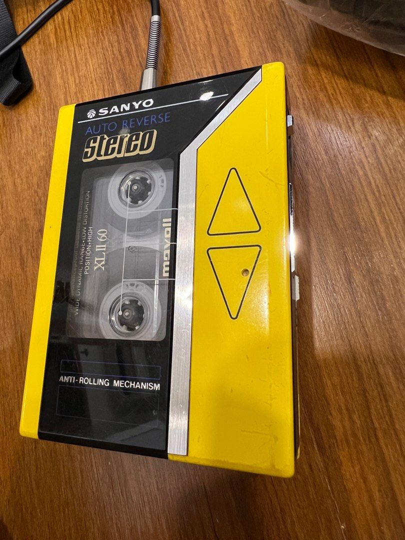 Vintage Sanyo Walkman MGP26, Audio, Portable Music Players on Carousell
