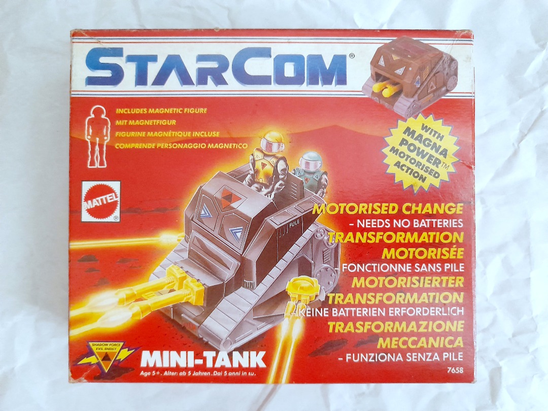 Mattel STARCOM Mini Tank, Hobbies & Toys, Toys & Games on Carousell