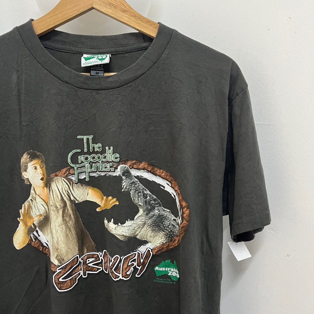 Vintage The Crocodile Hunter Steve Irwin, Men's Fashion, Tops & Sets ...