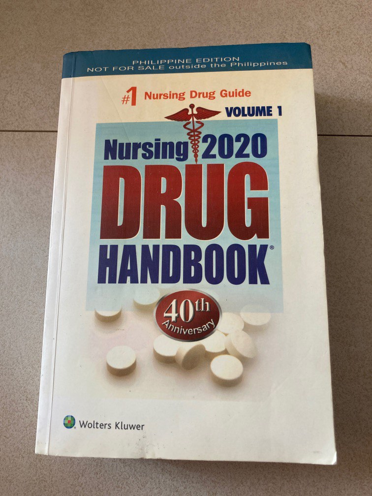 Volume 1 nursing drug handbook wolters kluwer, Hobbies & Toys, Books & Magazines, Textbooks on ...