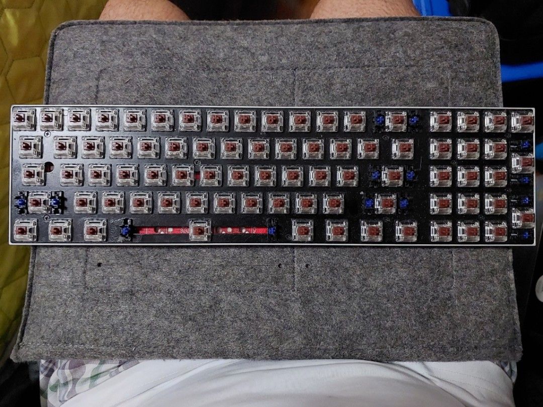 Vortex Vibe Mechanical Keyboard Barebones Gateron Browns VTG-9800 on ...