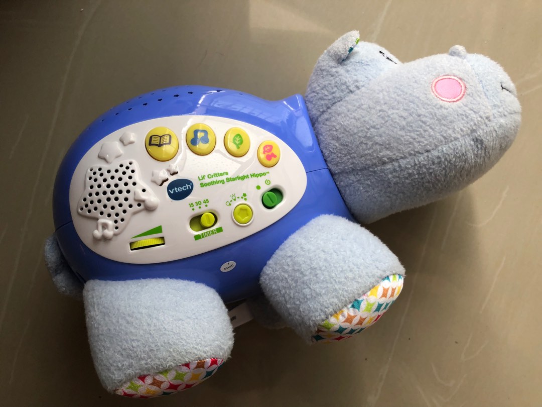 Vtech hippo soothing light projector, Babies & Kids, Baby Nursery ...