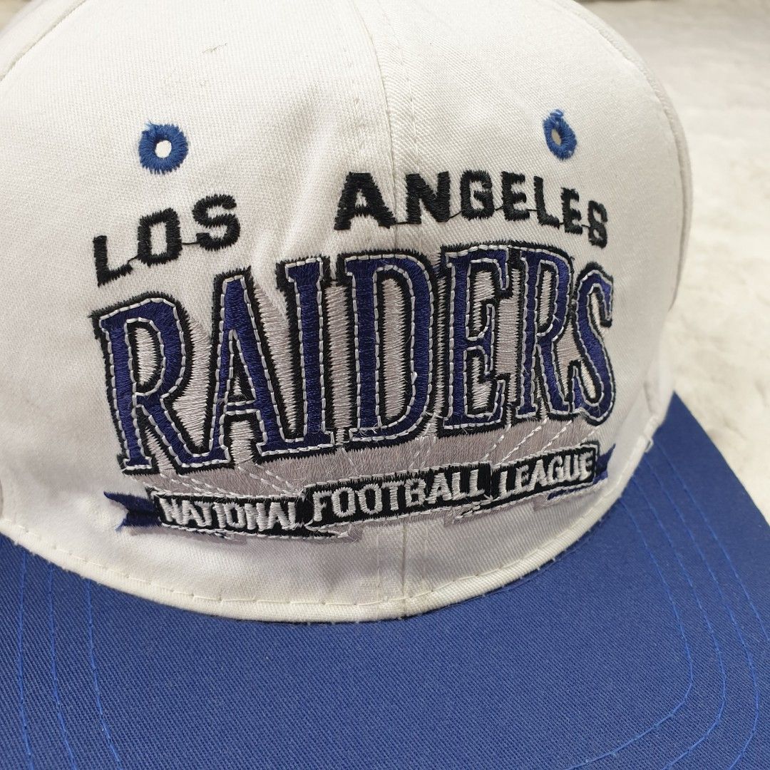 Vtg NFL Los angeles Raiders Philic, Fesyen Pria, Aksesoris, Topi di ...
