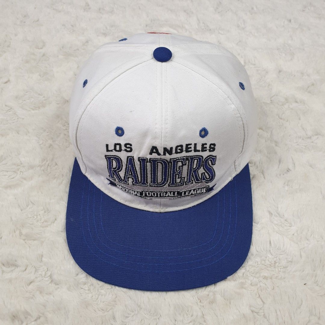 Vtg NFL Los angeles Raiders Philic, Fesyen Pria, Aksesoris, Topi di ...