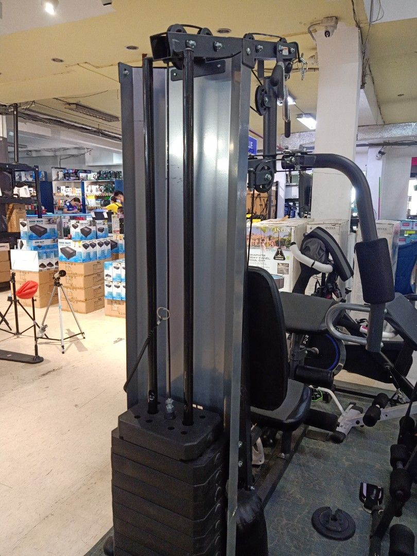 Weight stack home gym, Sports Equipment, Exercise & Fitness, Cardio ...