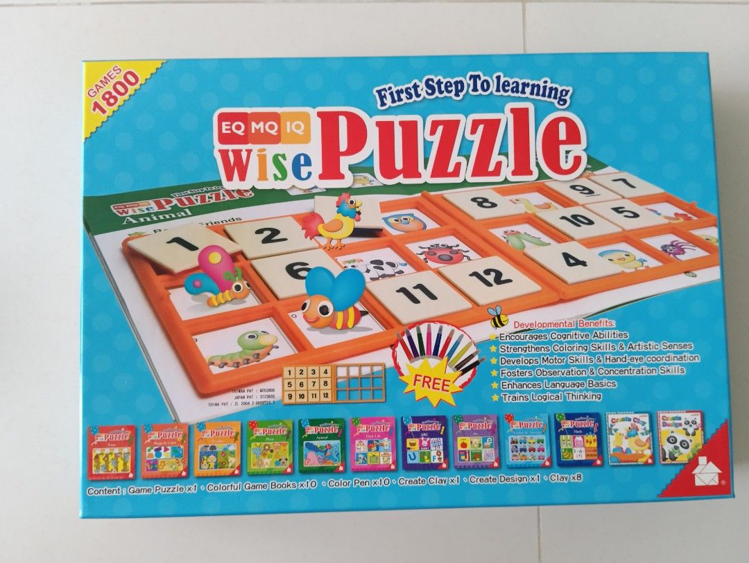 Wise first step to learning puzzle set, Hobbies & Toys, Toys & Games on ...