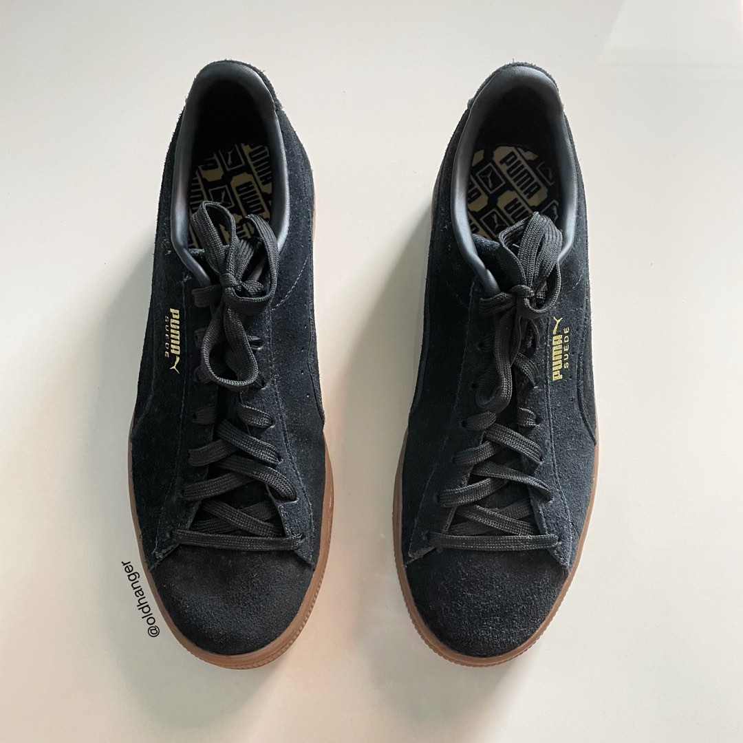 Worn 1x - PUMA Suede Gum Trainers, Fesyen Pria, Sepatu , Sneakers di ...